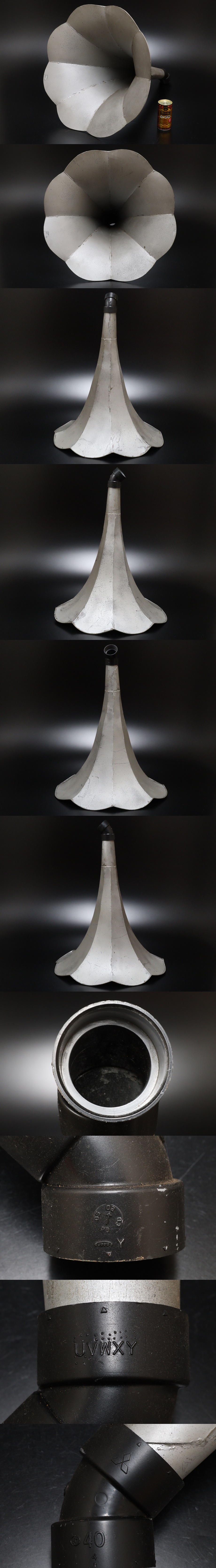 日本代購代標第一品牌【樂淘letao】－P 三菱 UVWXY 蓄音機 ラッパ ホーン