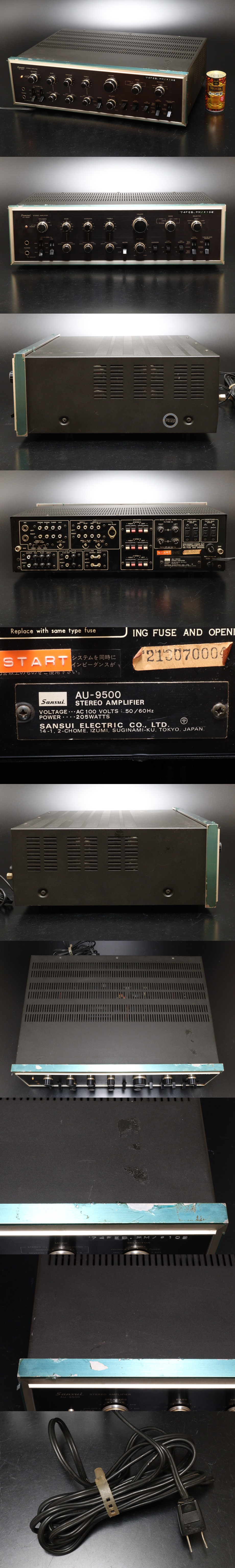 日本代購代標第一品牌【樂淘letao】－S187 Sansui サンスイ 山水 プリメインアンプ AU-9500